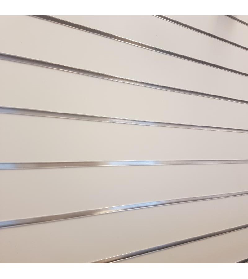 Spårpanel Basic vit cc100